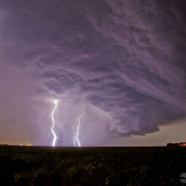 June 18, 2012: Manley, Minnesota Supercell Lightning